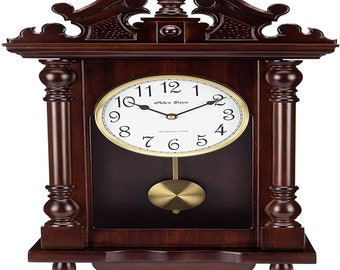 Real Wood Wall Clock | Etsy