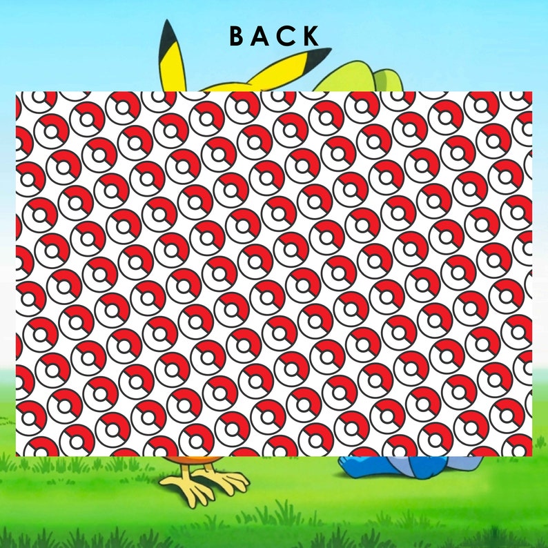 Pokemon Coloring Memory Game, Digital Product, Instant Download, PDF A4 ...