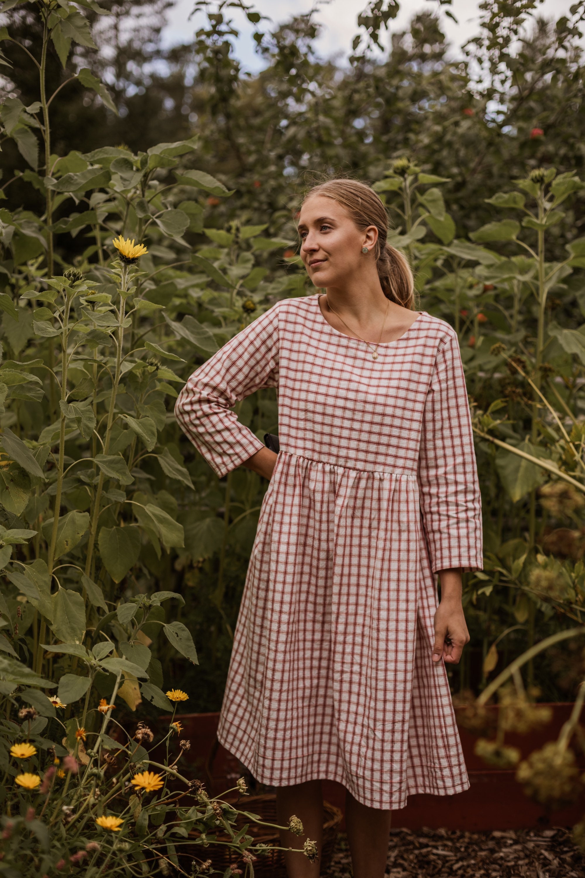 Sewing Pattern Smock Dress at Francis Snyder blog