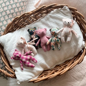 Baby Buttercup Bear PDF Sewing Pattern: Mini Plush Teddy Bear DIY (digital Download) - Etsy