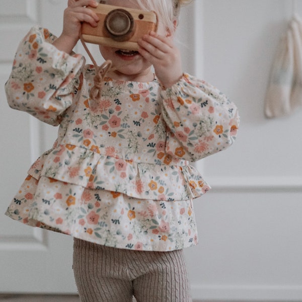 Girls Blouse Pattern - Etsy