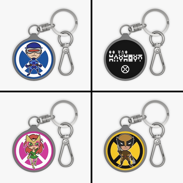 X Men Keychain - Etsy