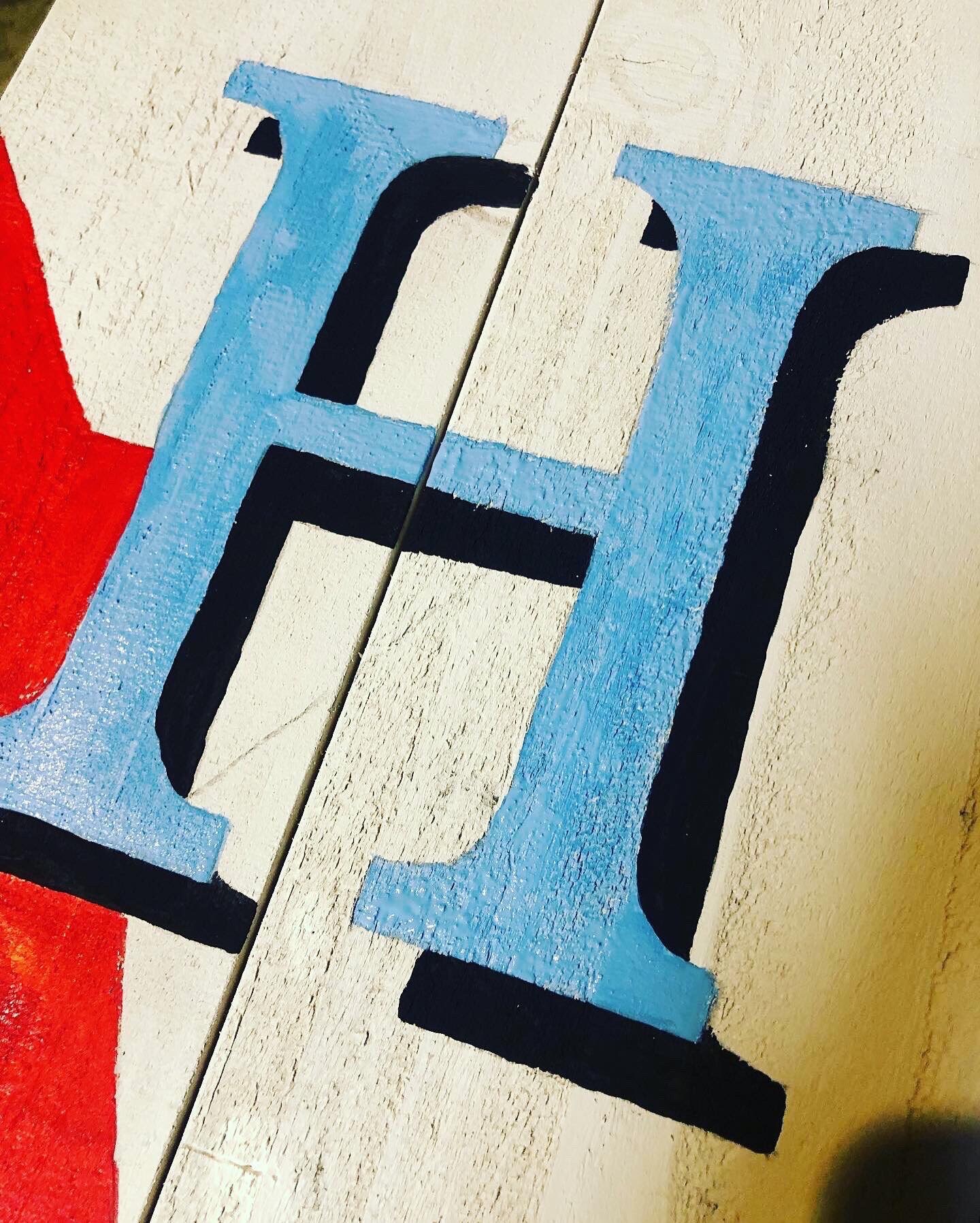 Hand Painted Chicago WELCOME Vertical Porch Sign; 6 Foot Sign for Front ...