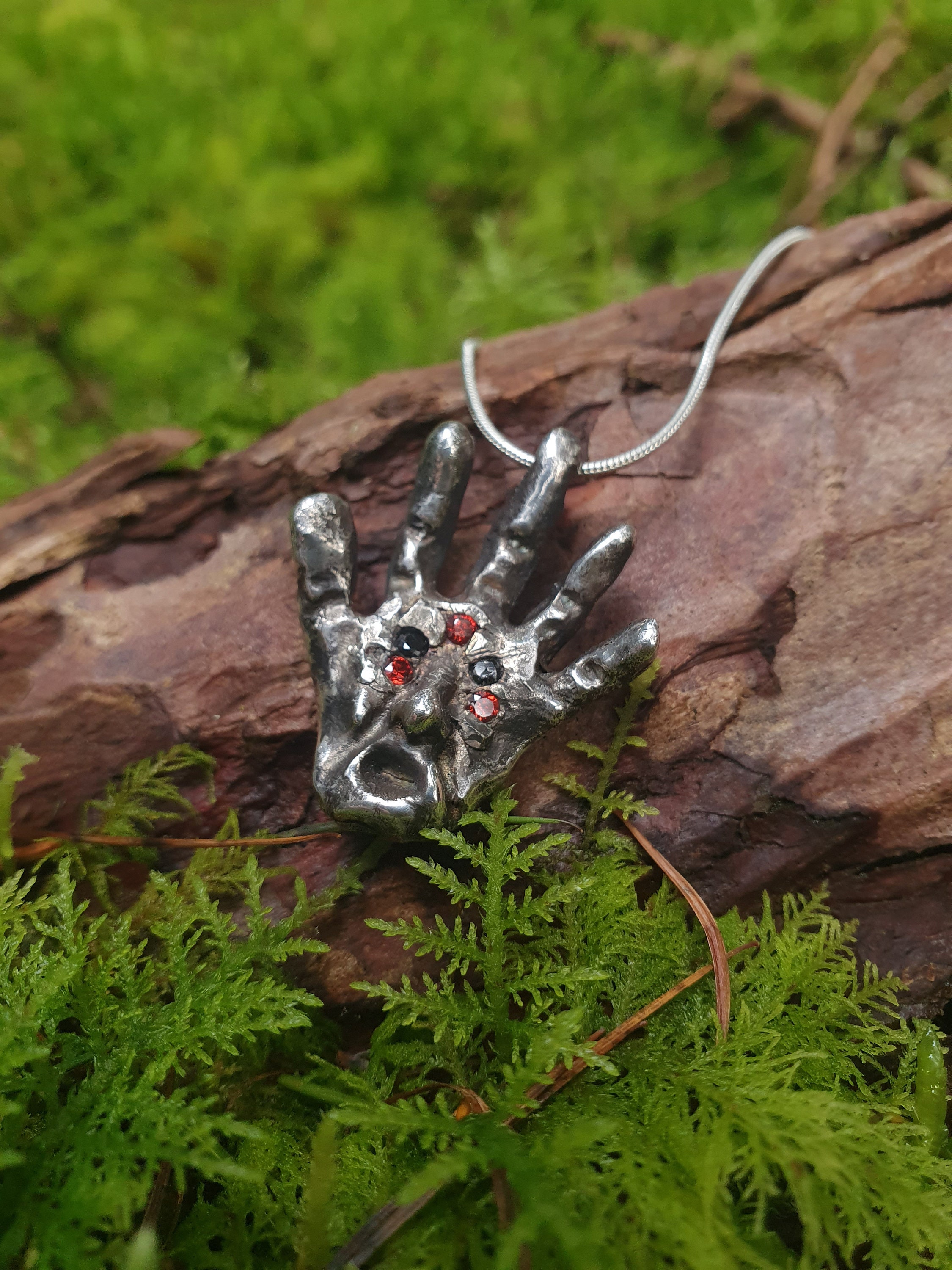 TALISMAN .925 Sterling Silver Relic Style Pendant - Etsy