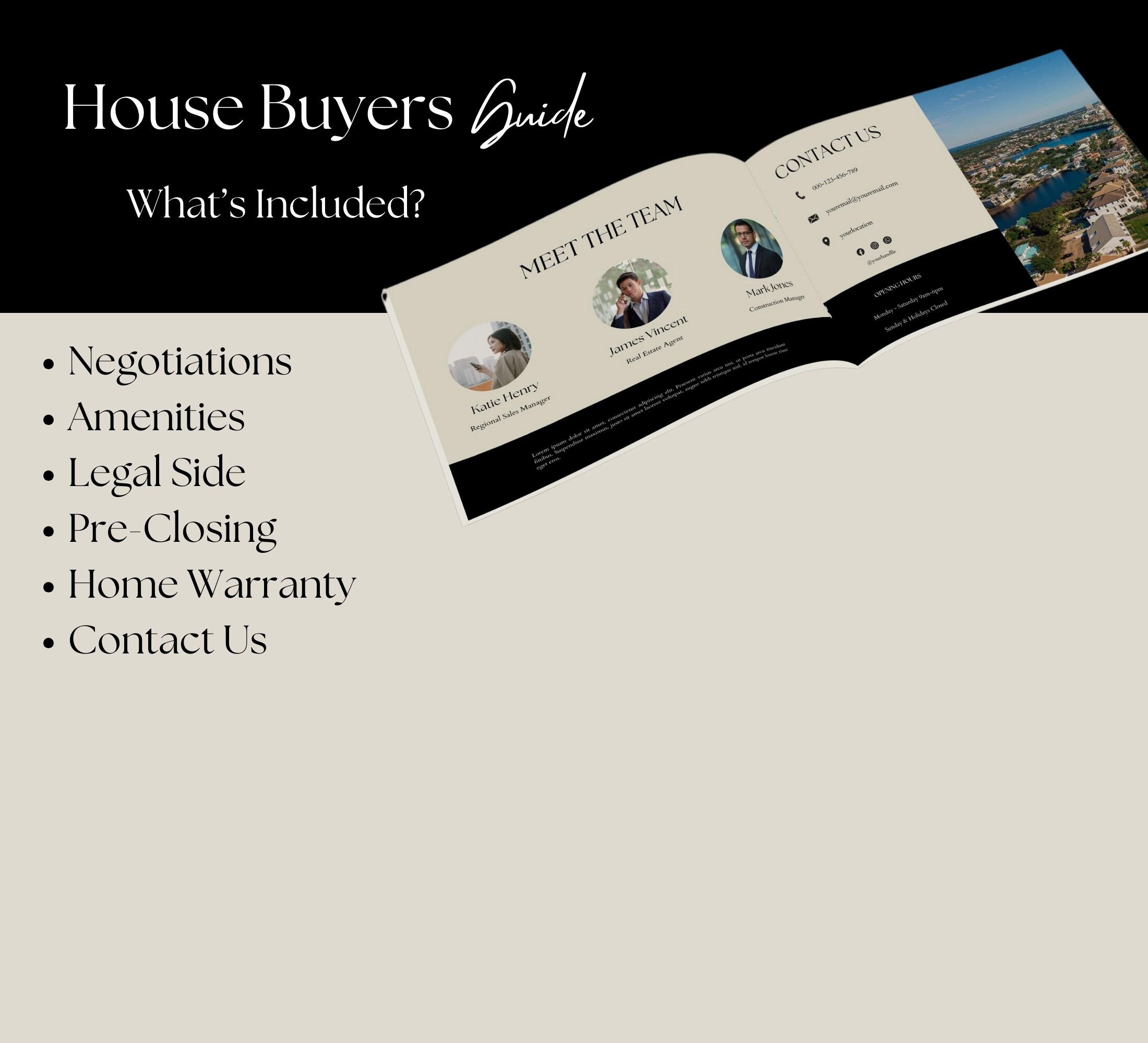 Home Buying Guide Template 25 Pages Relocation Guide Realtor Template ...