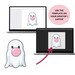 Cute Ghost Blowing Bubble Png, Cute Halloween Ghoul PNG, Blowing Bubble ...