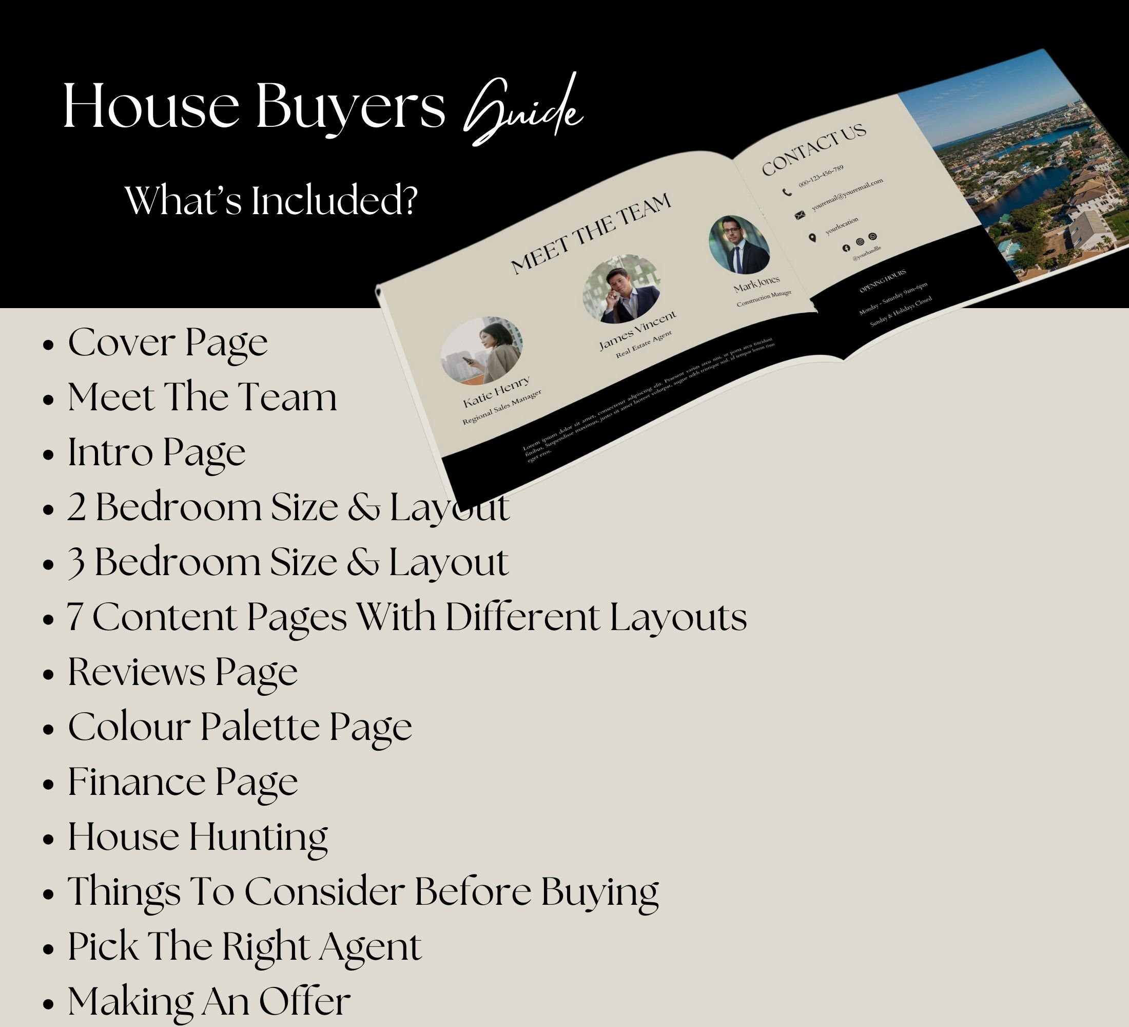 Home Buying Guide Template 25 Pages Relocation Guide Realtor Template ...