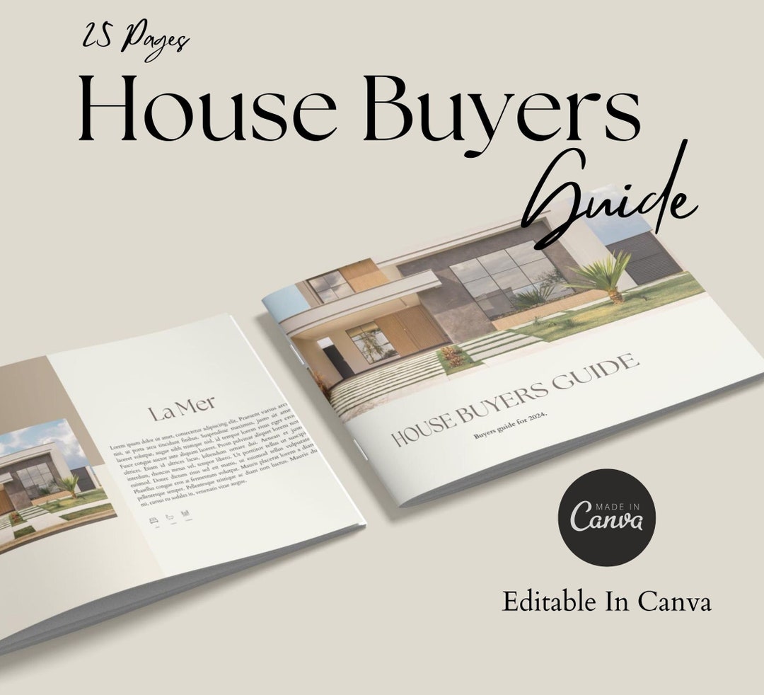 Home Buyer Guide Template 25 Pages | Relocation Guide | Realtor ...