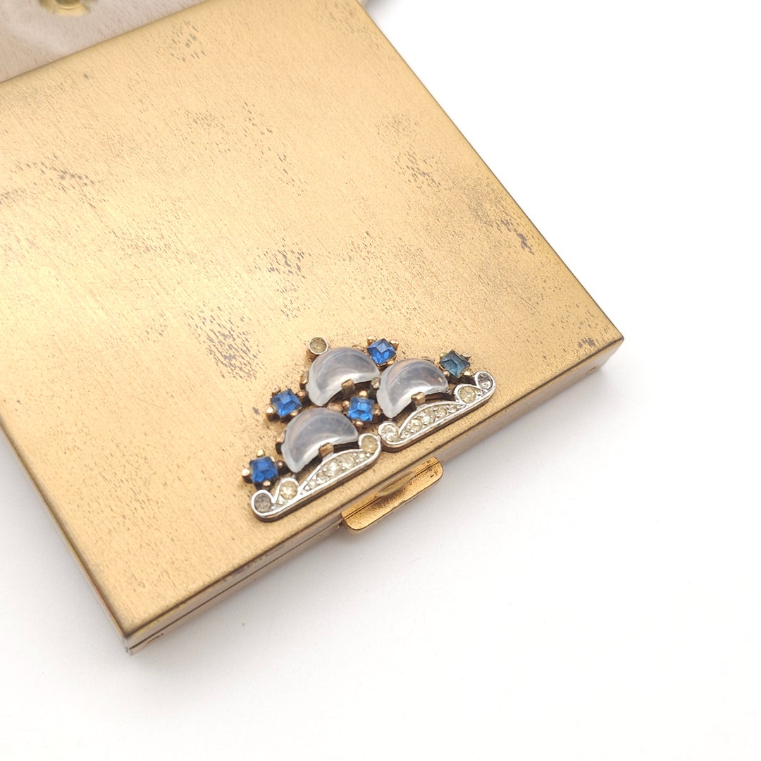 Vintage Trifari Alfred Philippe Design Compact - Etsy