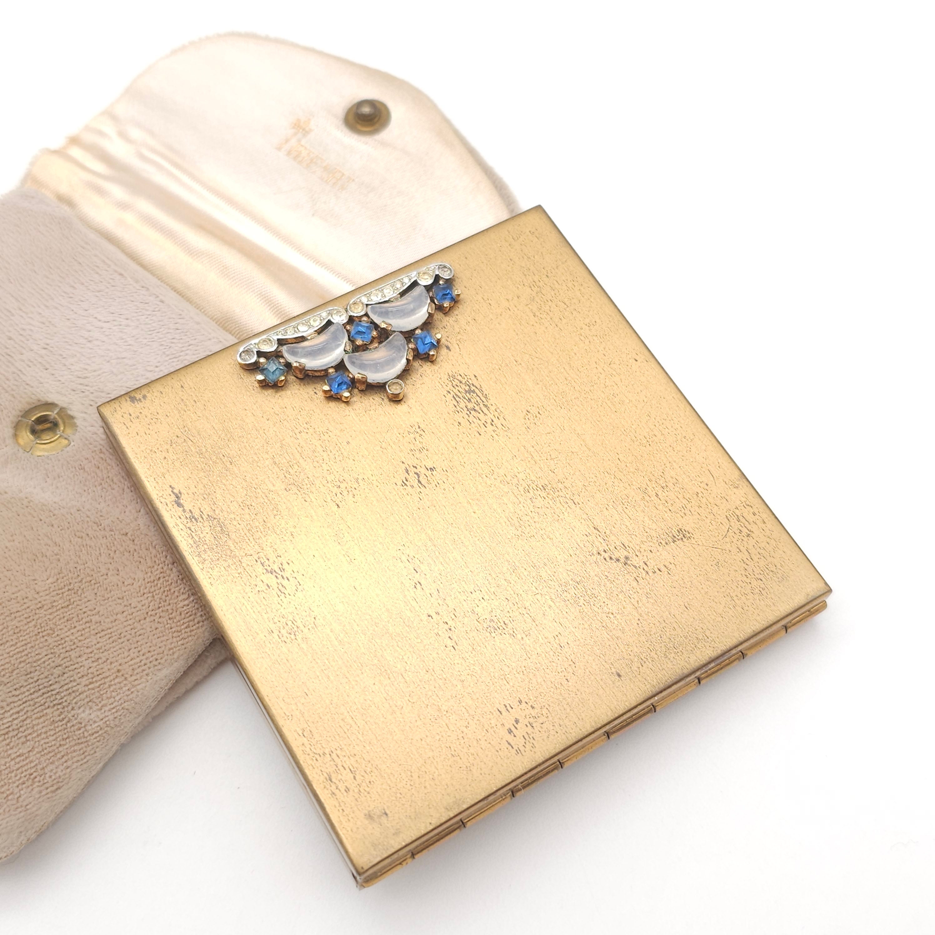 Vintage Trifari Alfred Philippe Design Compact - Etsy