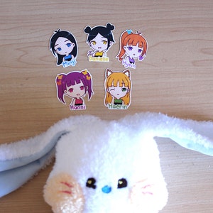 Chibi Newjeans Sticker Pack - Etsy