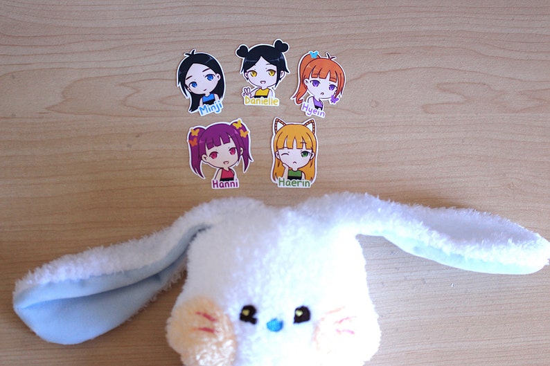 Chibi Newjeans Sticker Pack - Etsy