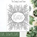 Custom Name Coloring Page, Personalized Name Printable Coloring Page ...