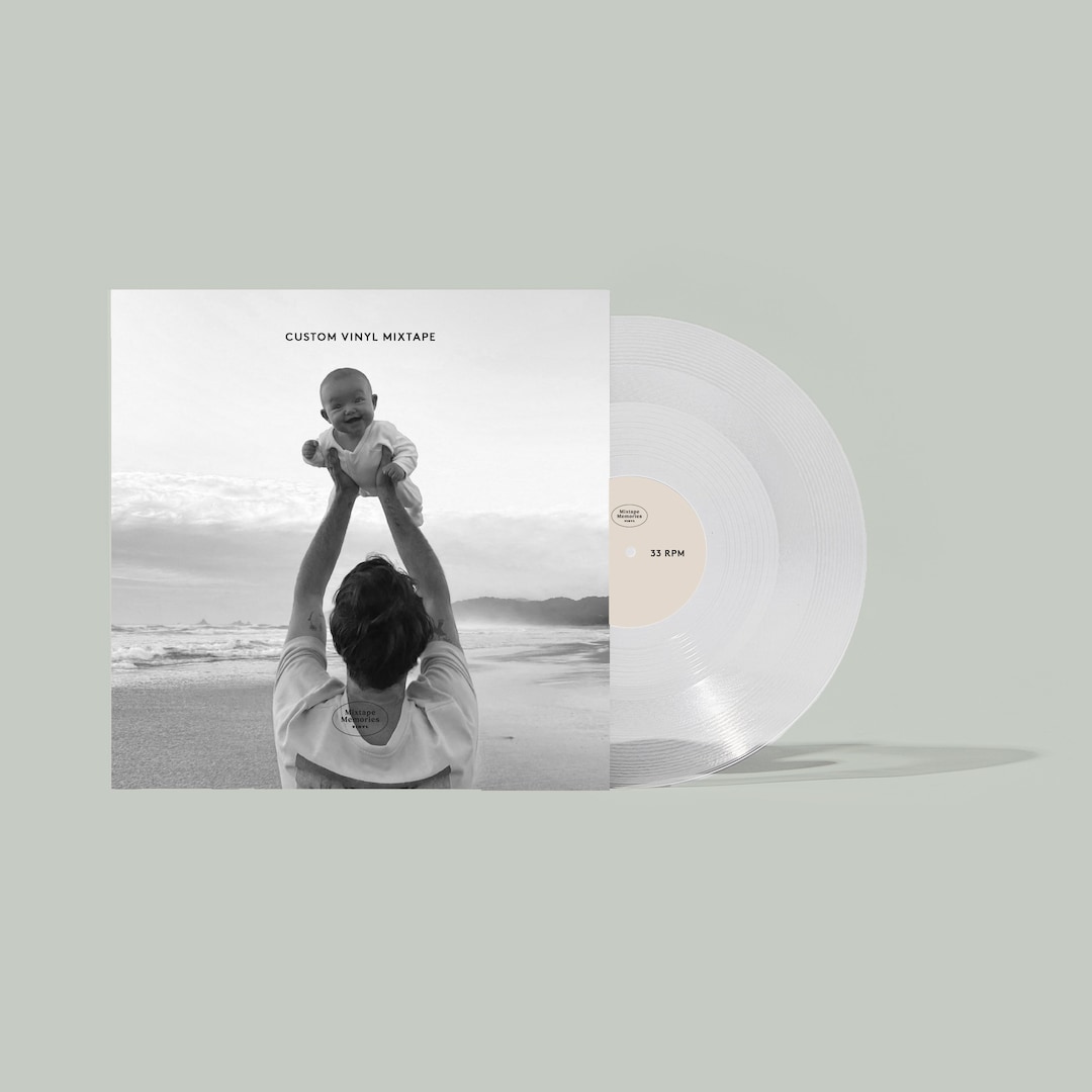Custom Vinyl Record With Your Songs • Playable Personalised Music ...