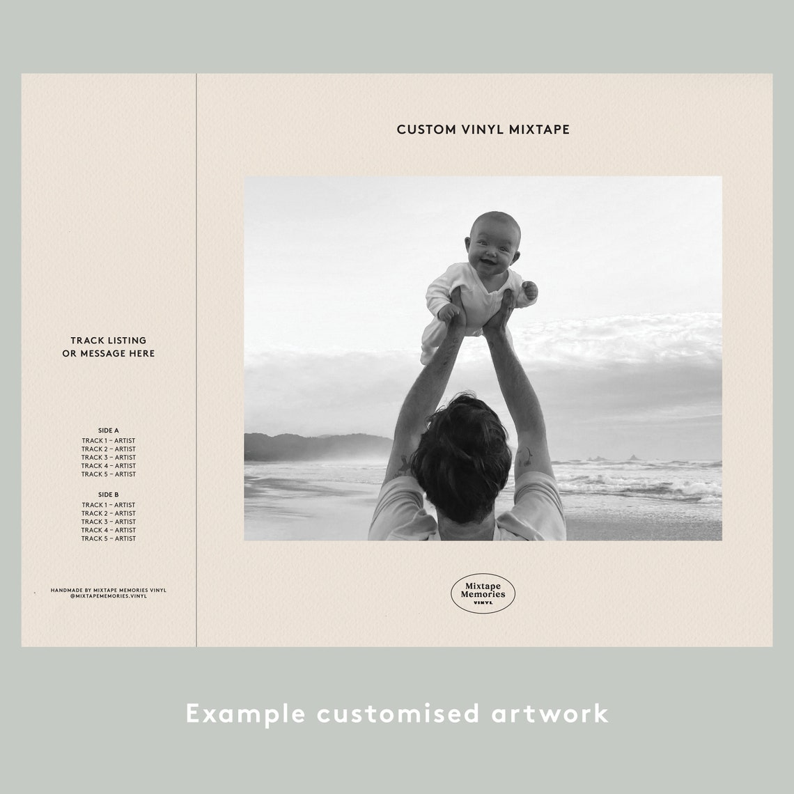 Custom CLEAR Transparent Vinyl Mixtape 12 Record Your - Etsy