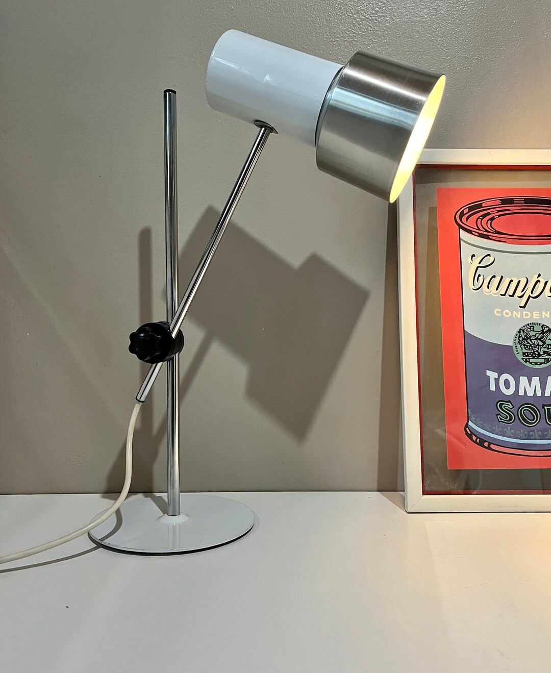 Prova Italy Desk Lamp Space Age Design, 60s, Vintage Architect Lamp - Etsy