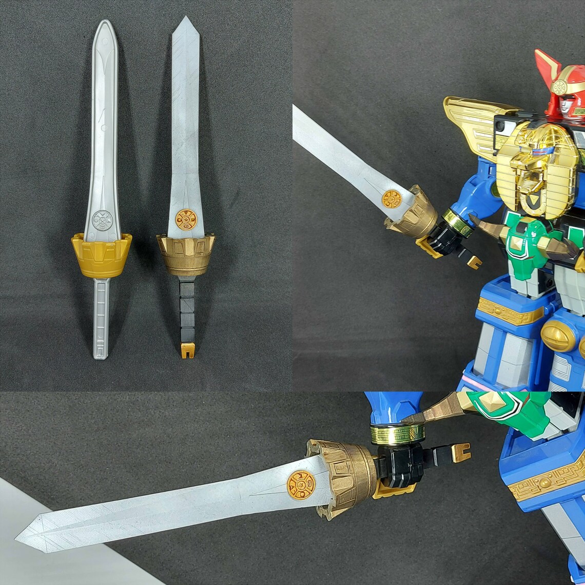 Power Rangers ZEO Deluxe Megazord 3D Printed Parts 1996 | Etsy