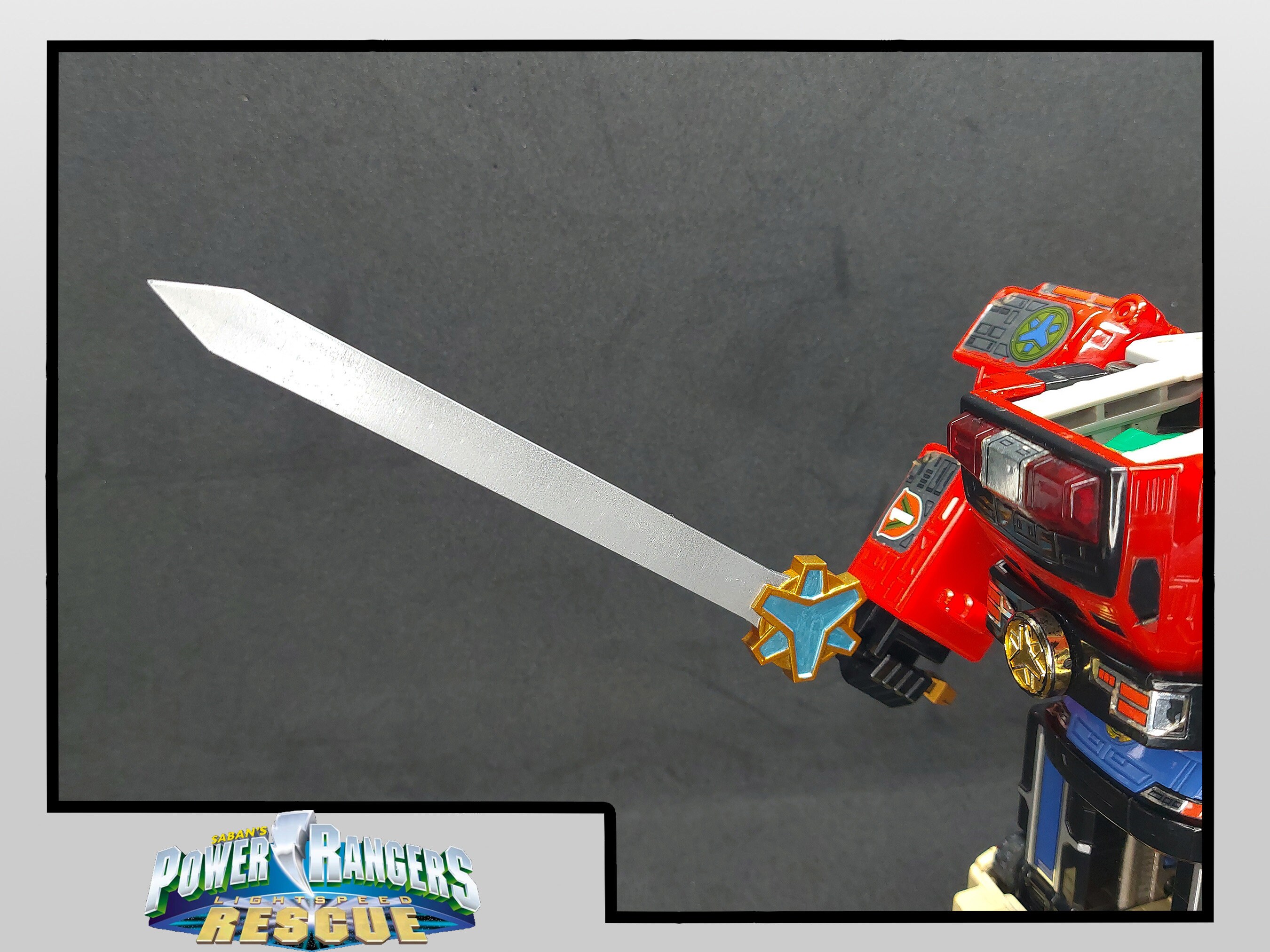 Power Rangers Lightspeed Rescue Deluxe Megazord 3D Printed - Etsy Australia