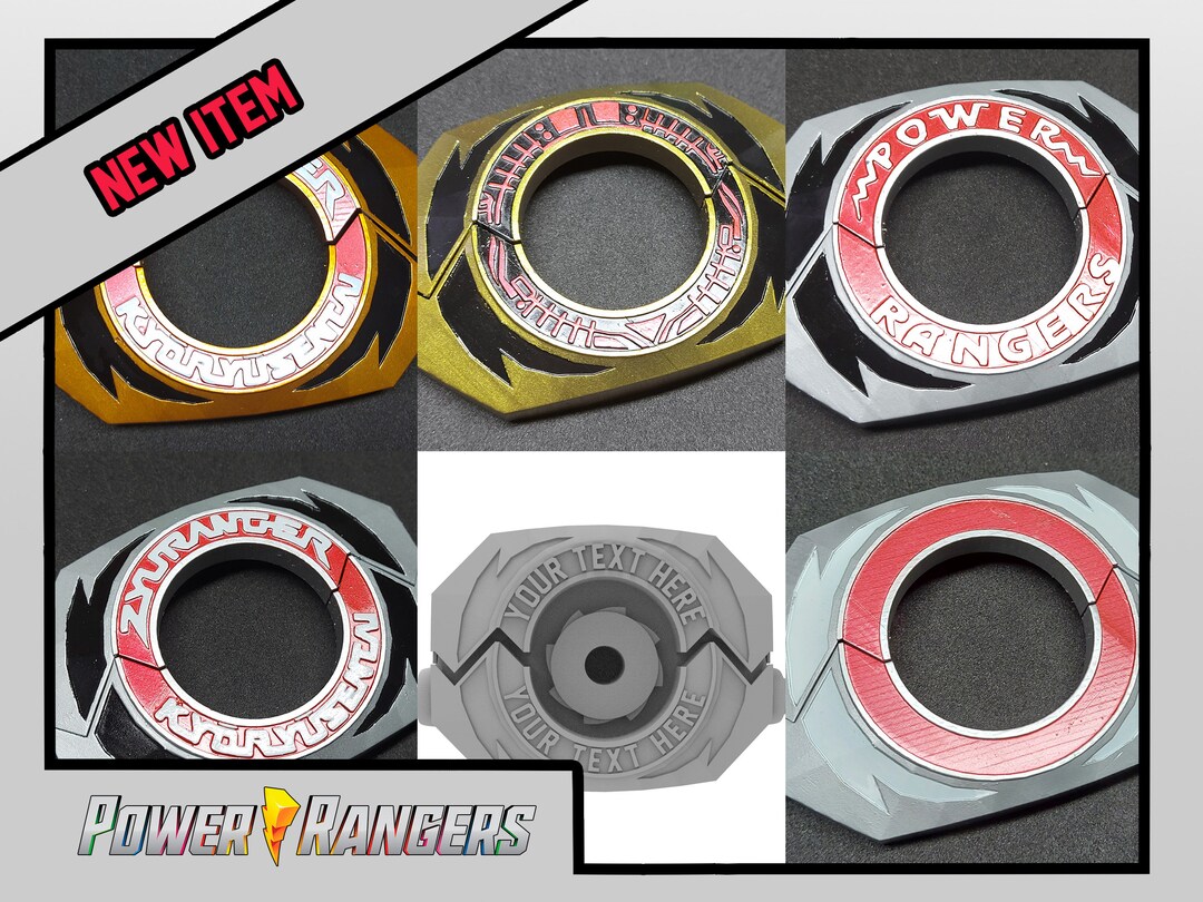 3D Printed Faceplates for the Rangers Forge Power Morpher / - Etsy