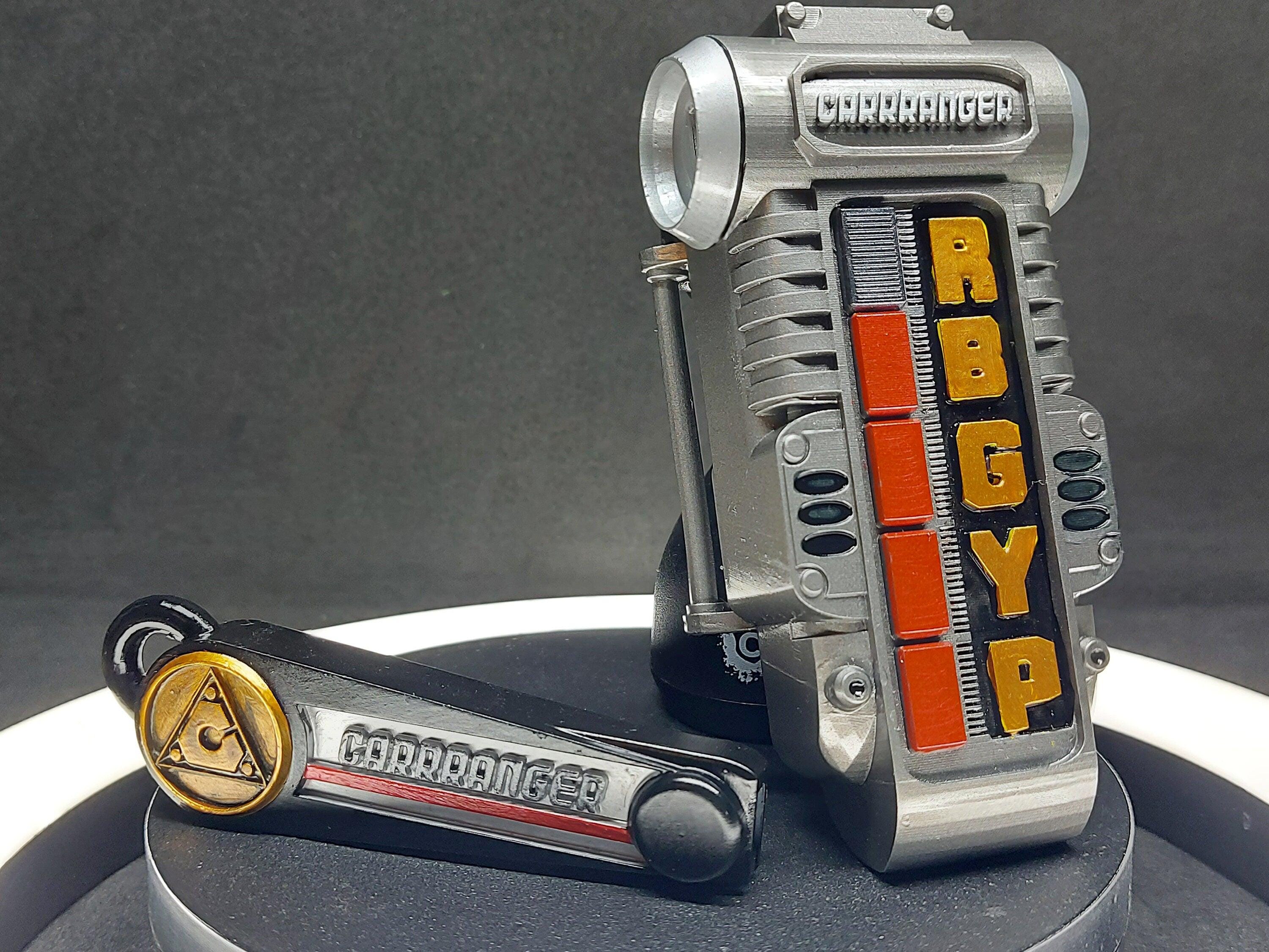 3D Printed & Painted Power Rangers Turbo Morpher / Carranger - Accel ...