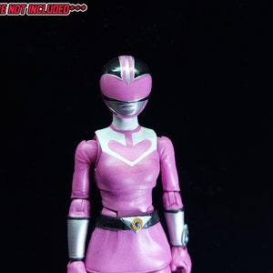 Pink Time Force Ranger Helmet | Lightning Collection Accesory | 3D ...