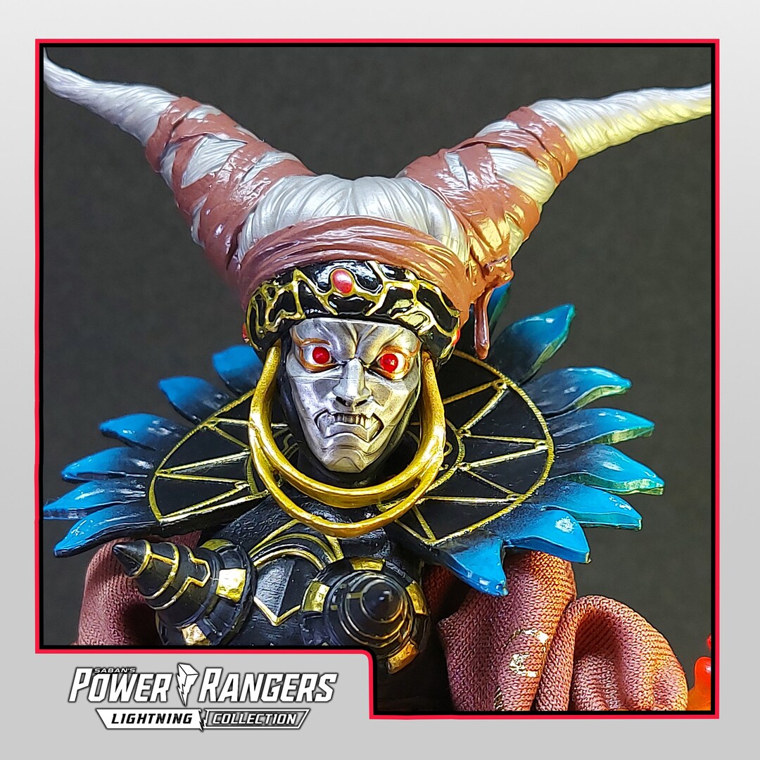 Robo Rita Repulsa Faceplate | Lightning Collection Accesory | 3D ...