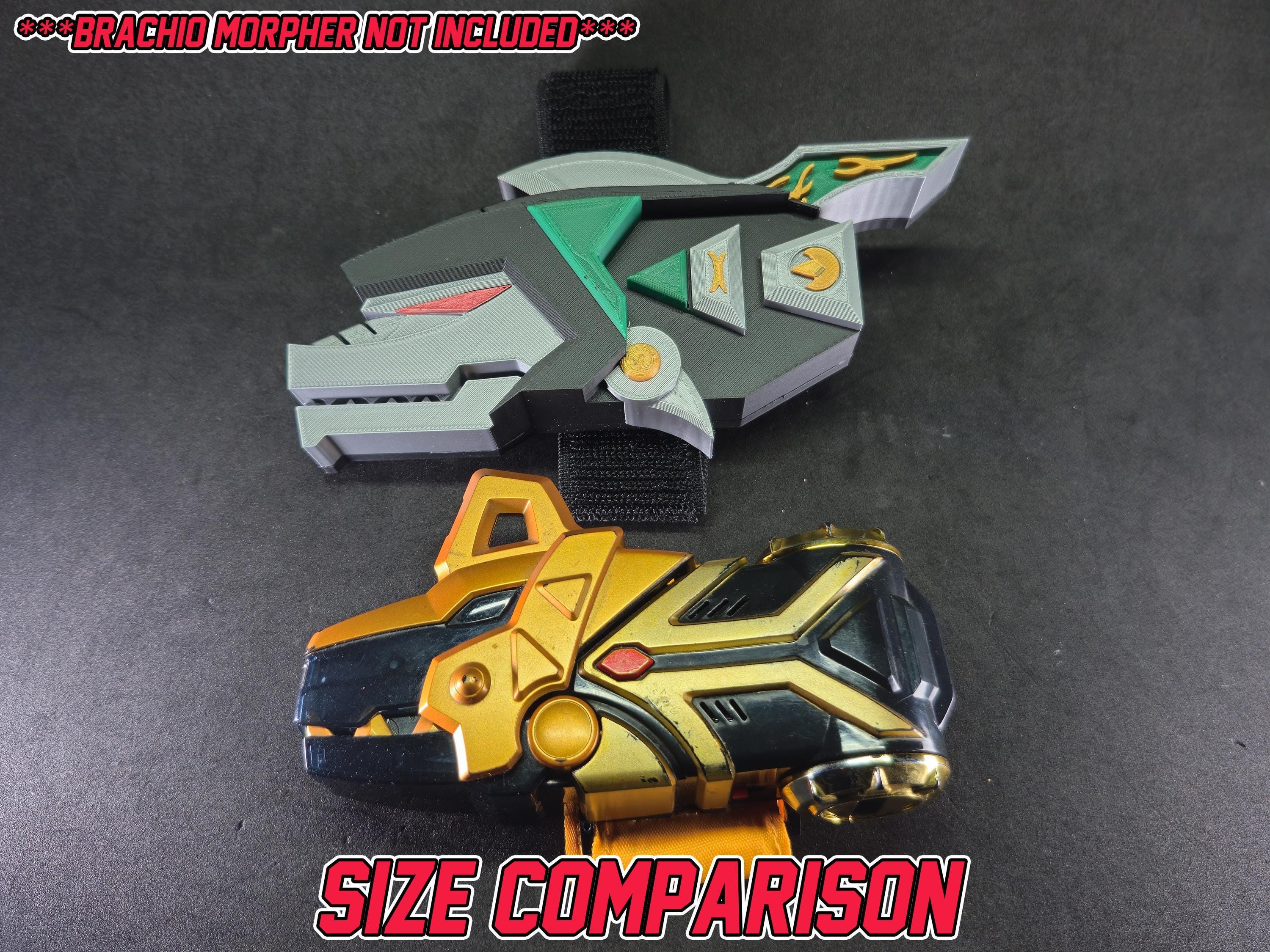 3D Printed Power Rangers Dragon Morpher | Display Prop - Etsy