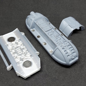 3D Printed & Painted Power Rangers in Space Battlizer Gauntlet ...