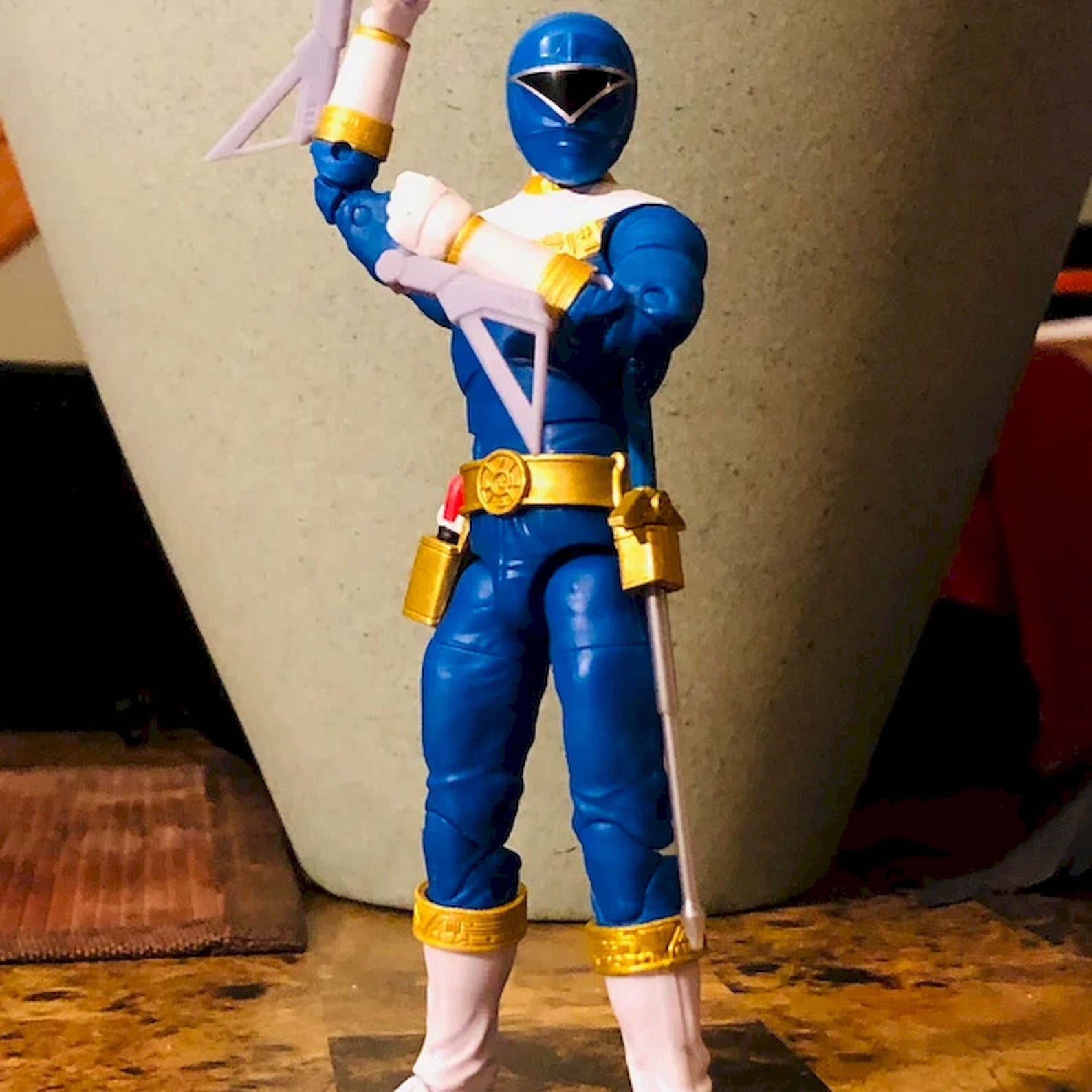Power Rangers Zeo Zeo Blue Tonfas Lightning Collection - Etsy