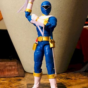 Power Rangers Zeo Zeo Blue Tonfas Lightning Collection - Etsy