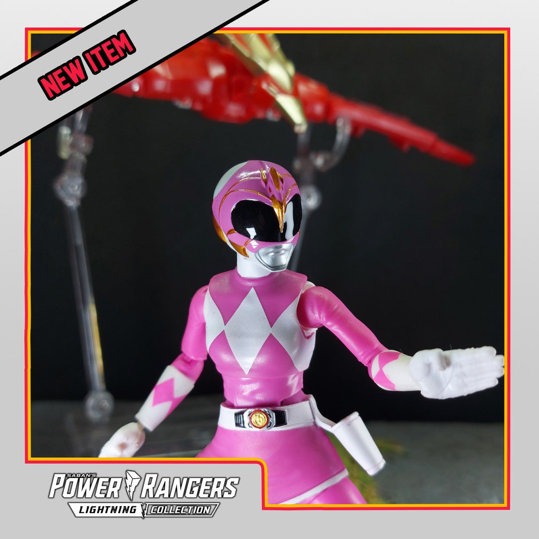 Pink Firebird Thunderzord Helmet Lightning Collection Accesory 3D ...