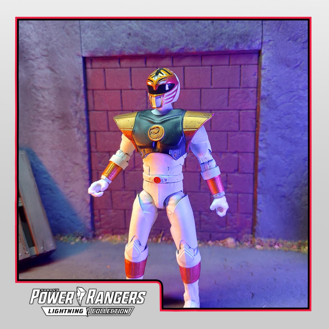Mighty Morphin Power Rangers the Movie 1995 | White Ranger | Lightning ...
