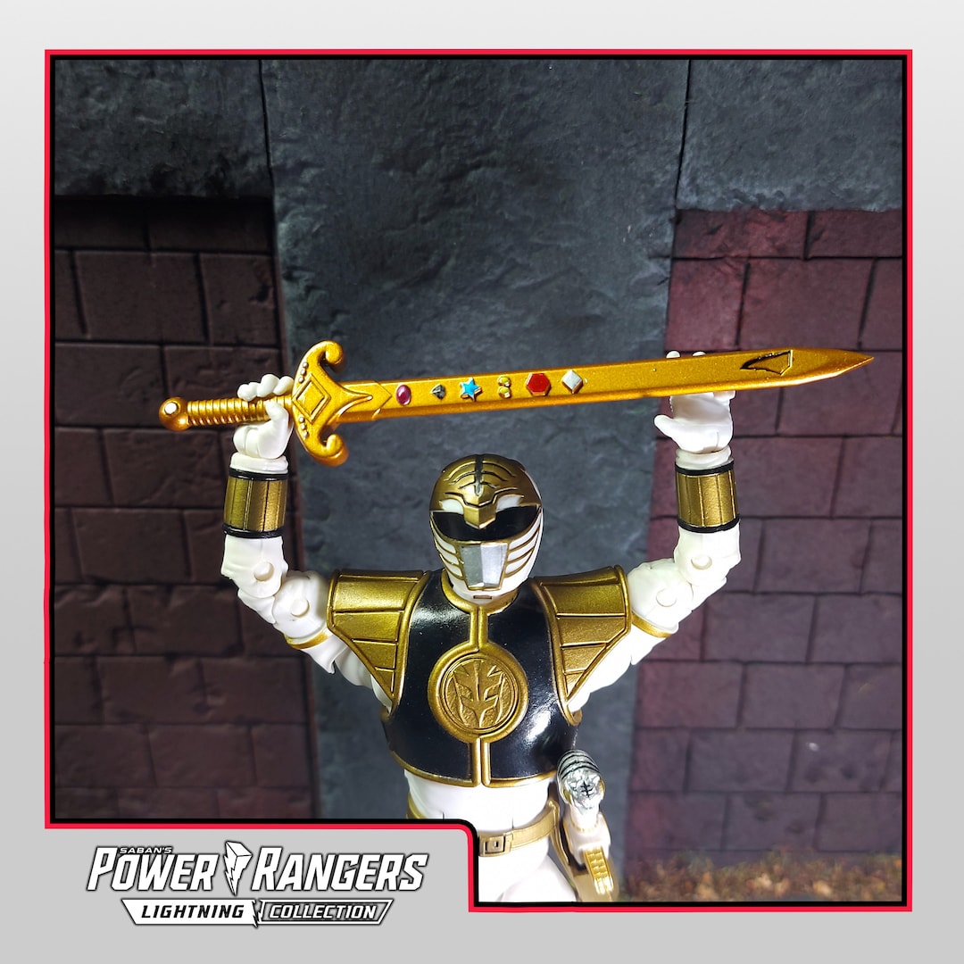 Mighty Morphin Power Rangers - Sword of Light | Lightning Collection - Etsy