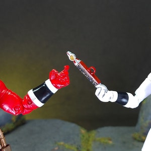 Power Rangers Alien Rangers Ninja Sentai Kakuranger Lightning ...