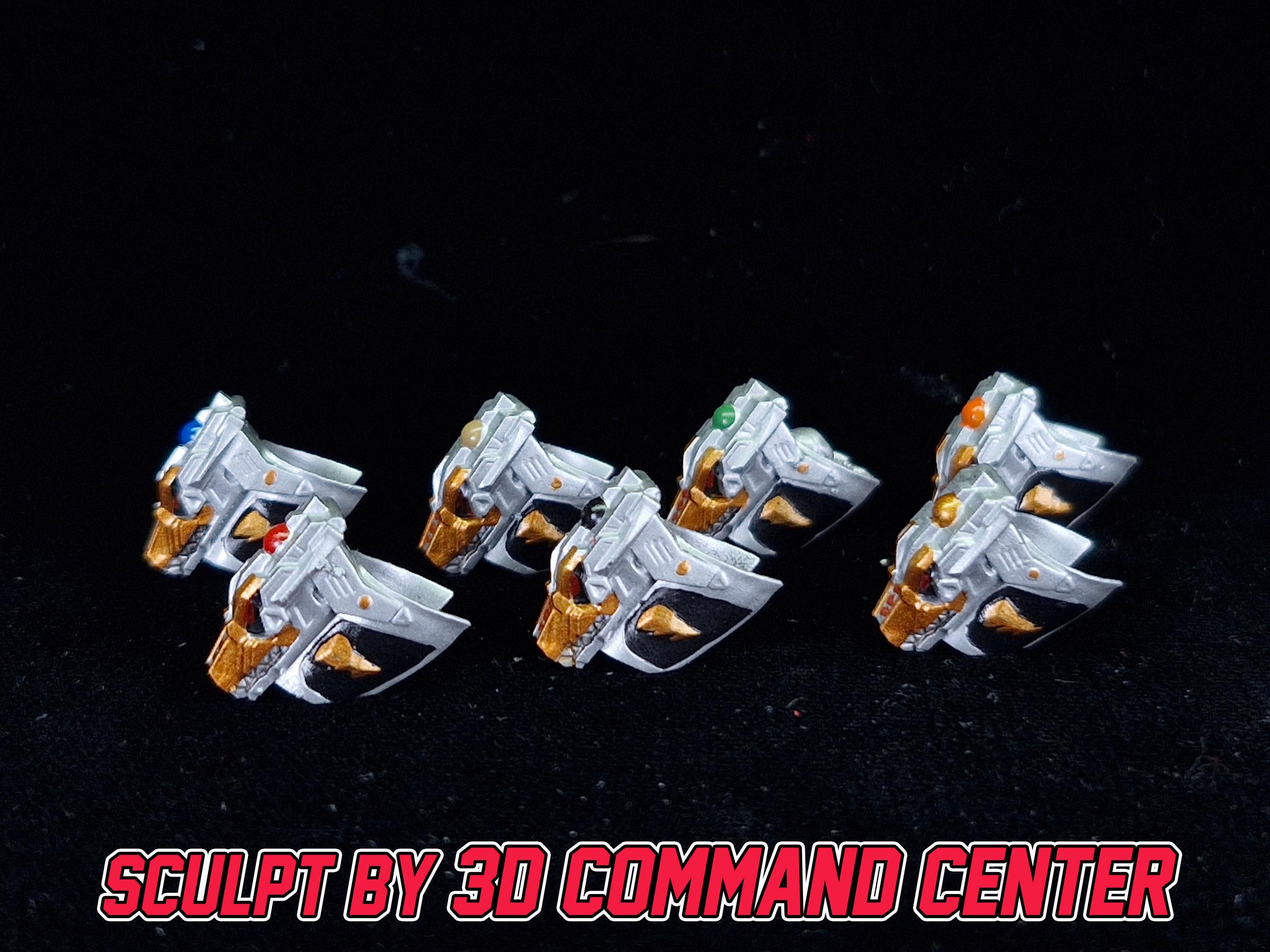 Power Rangers Cosmic Fury - Gold Ranger Conversion Kit | Lightning ...
