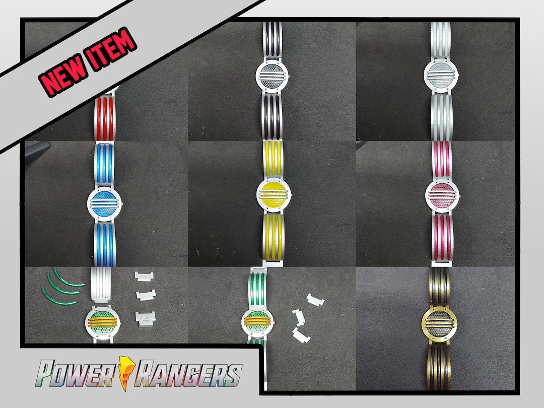 3D Printed & Painted Power Rangers Communicator FOR - Etsy Australia