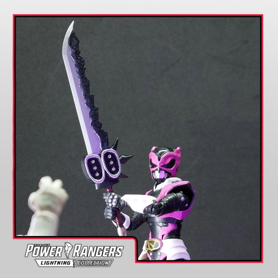 Power Rangers Lost Galaxy X in Space Savage Sword Lightning Collection Psycho Rangers Etsy UK
