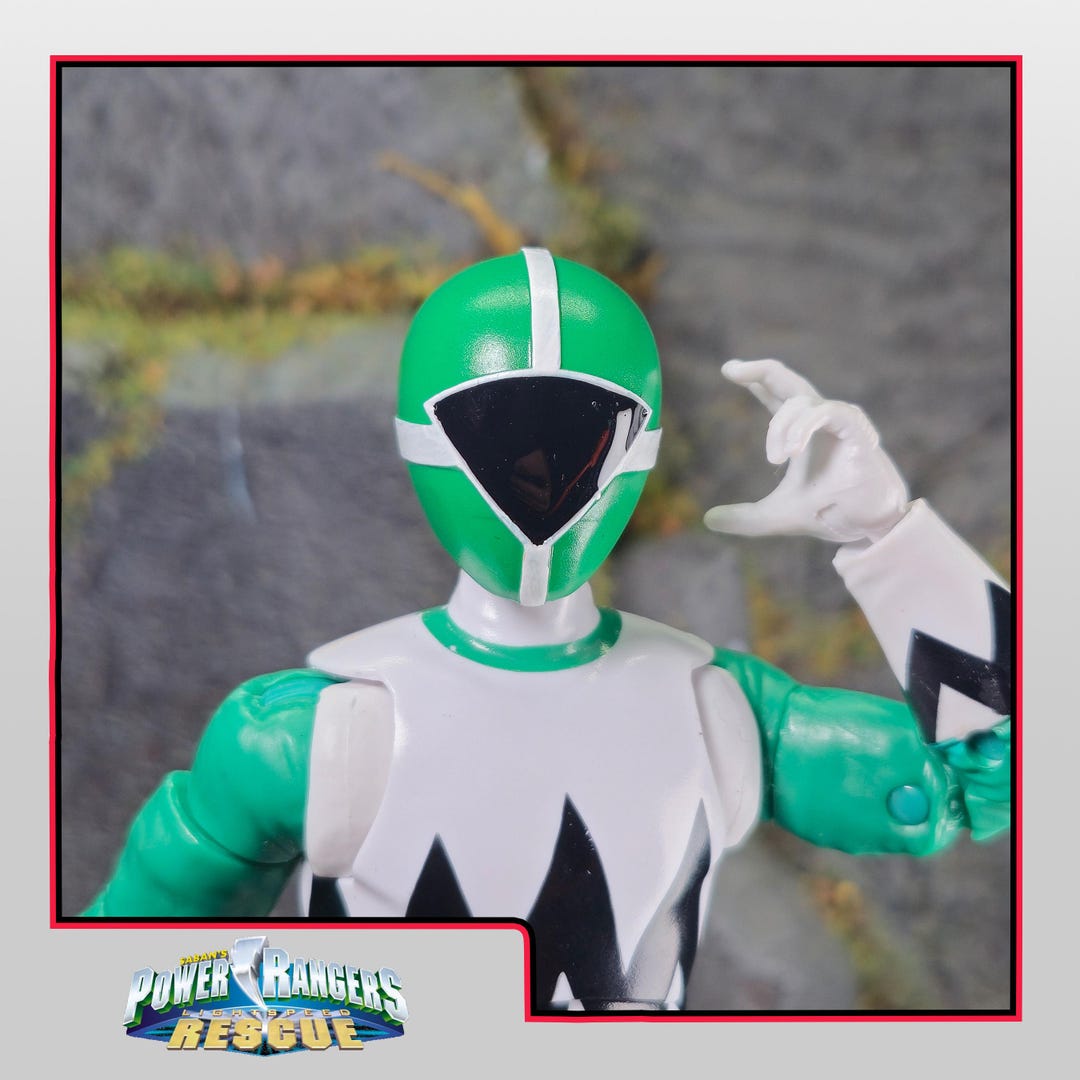 Green Lightspeed Rescue Ranger Helmet | Lightning Collection Accessory ...