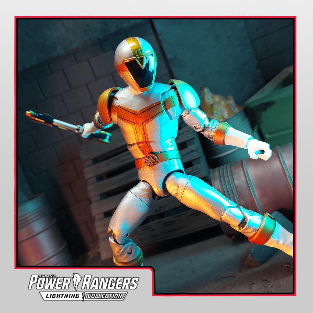 Power Rangers - Lightspeed Rescue Titanium Ranger | Conversion Kit ...