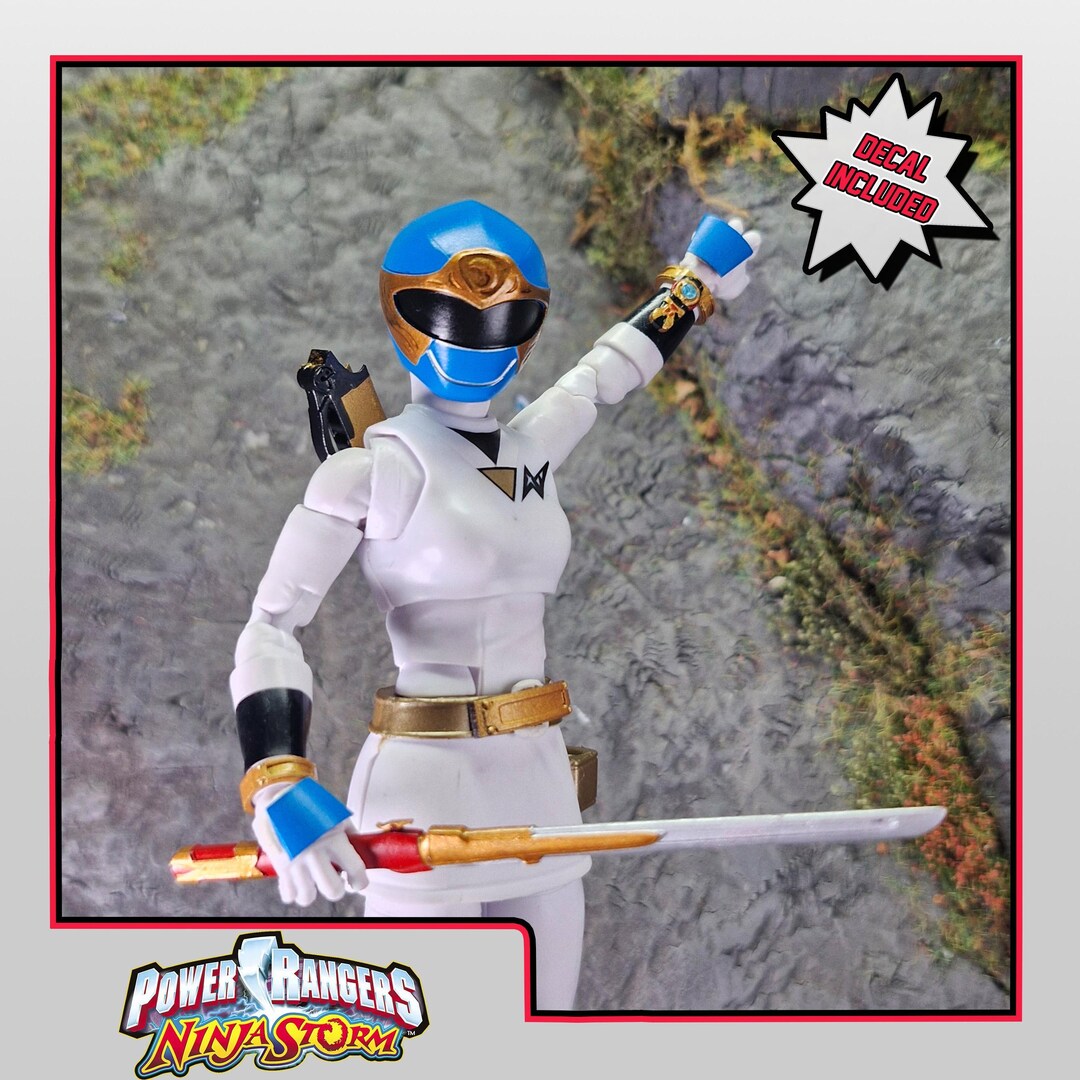 Power Rangers Ninja Storm - Blue Wind Ranger / Hurricaneger ...