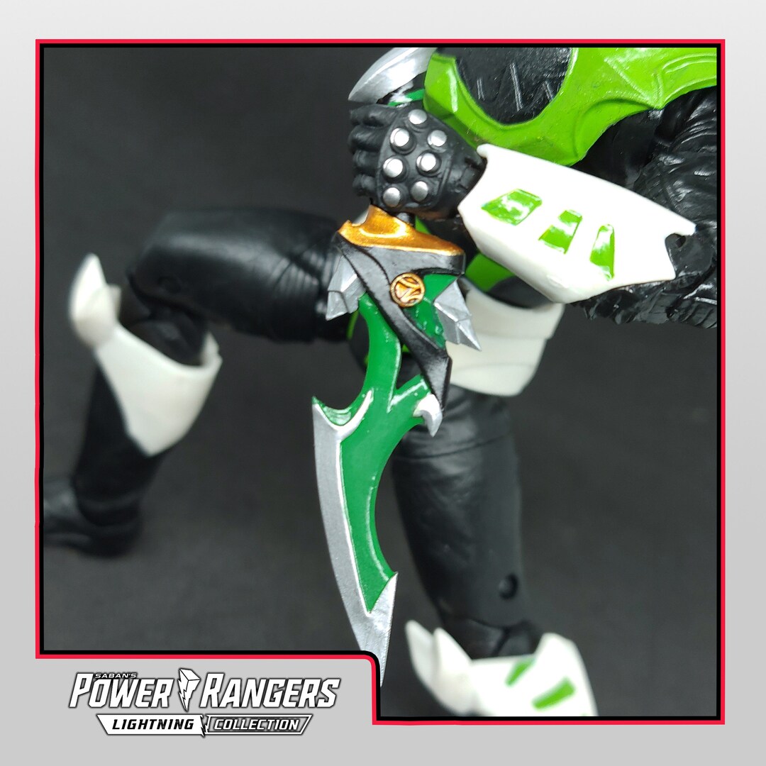 Power Rangers in Space - Psycho Green Dagger - Lightning Collection ...