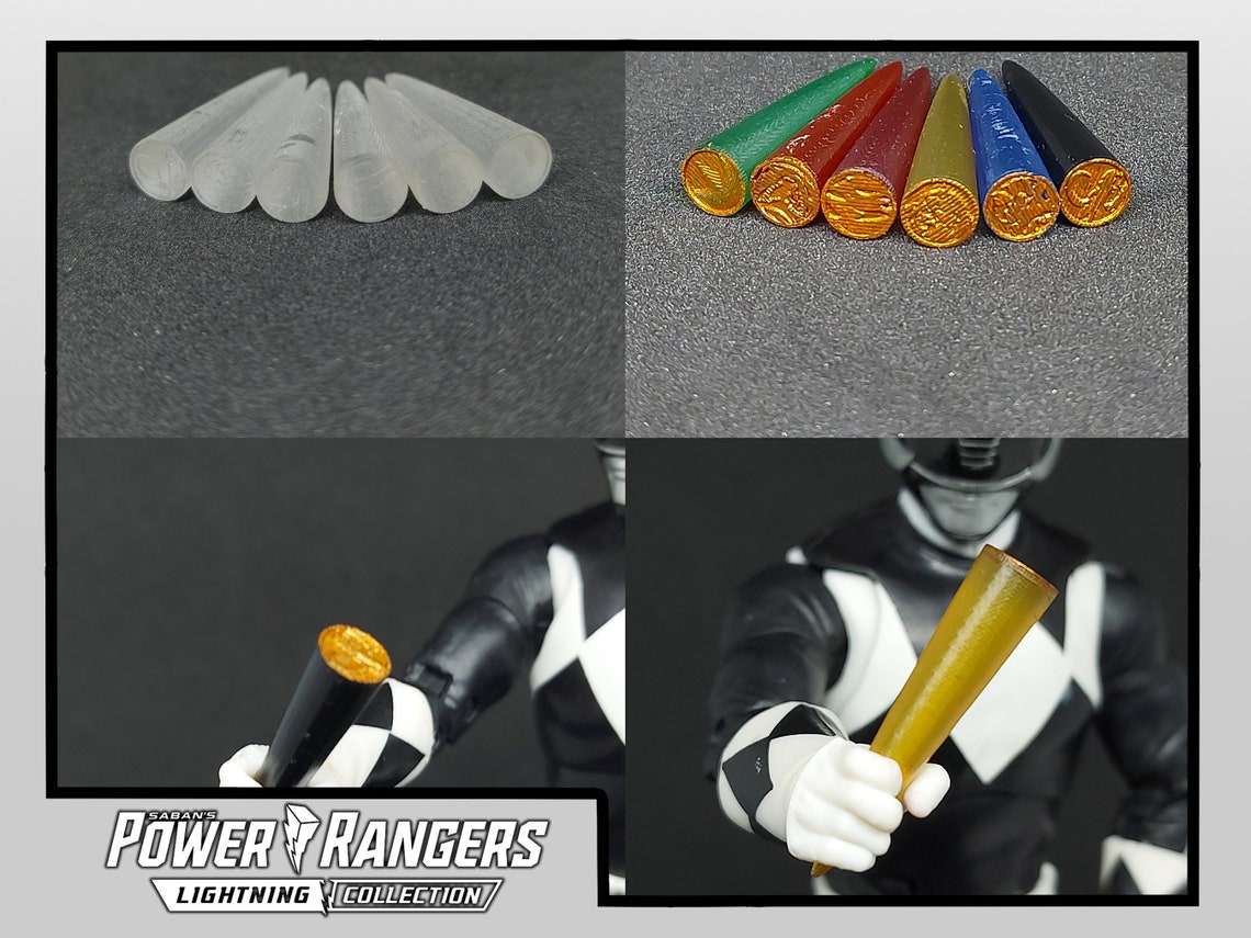 Mighty Morphin Power Rangers Lightning Collection - Etsy