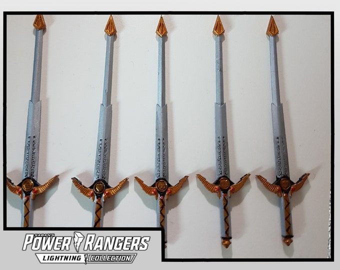 Power Rangers Lost Galaxy Quasar Saber Lightning - Etsy