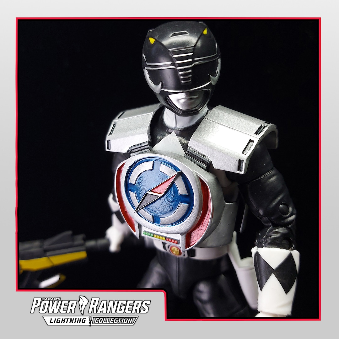 Mighty Morphin Power Rangers - Defender Vest Upgradekit | Lightning ...