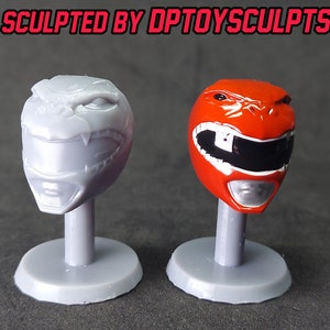 Ninjetti Red Ape Helmet | Lightning Collection Custom | Power Rangers ...