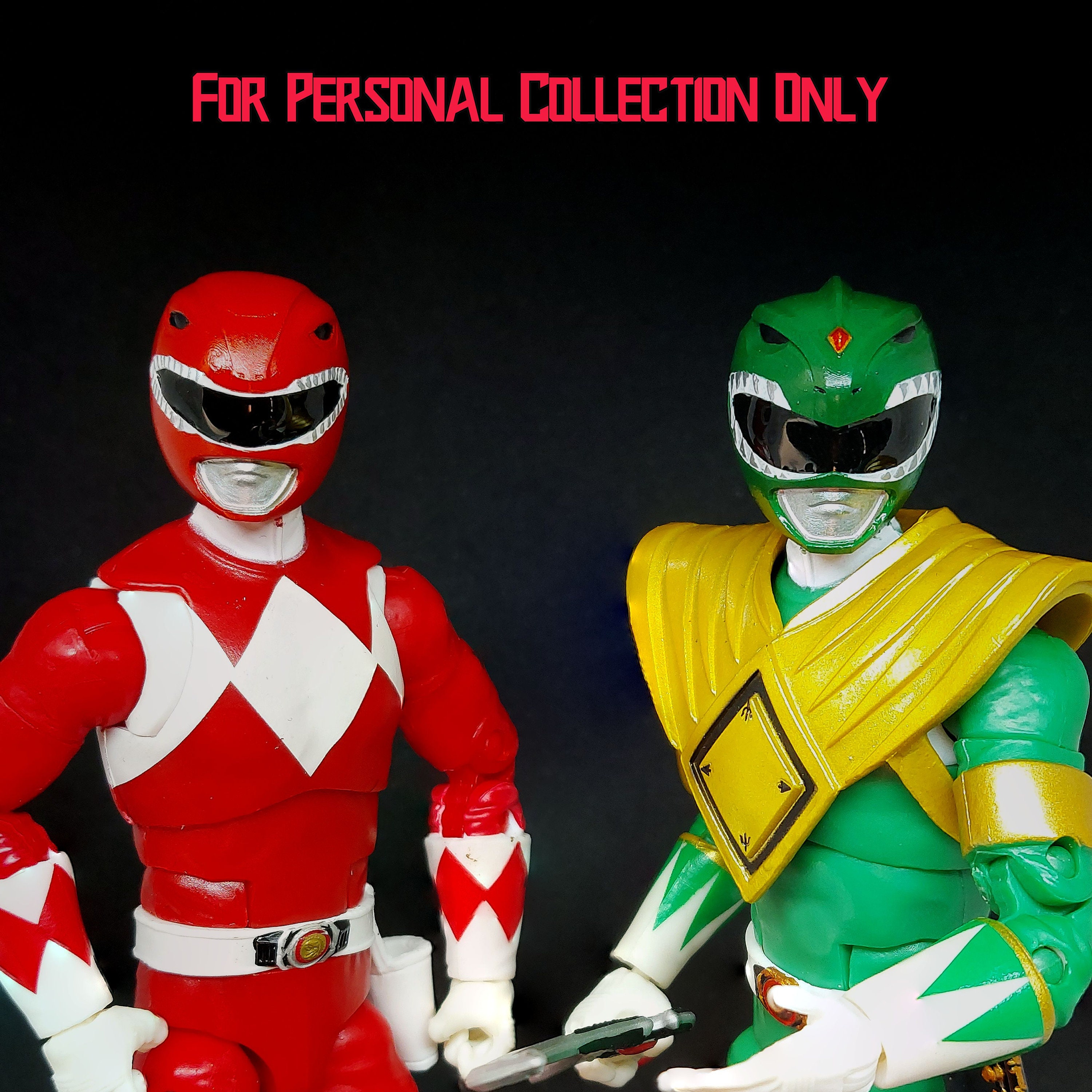 Mighty Morphin Power Rangers Lightning Collection Red Ranger - Etsy