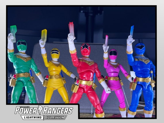Power Rangers Zeo Zeo Crystal Lightning Collection - Etsy
