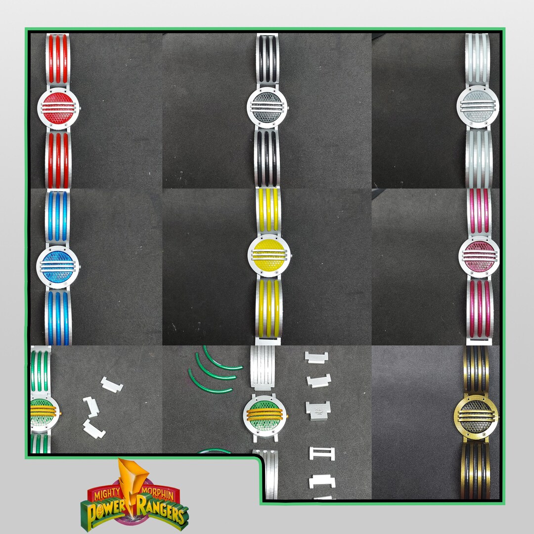 3D Printed & Painted Power Rangers Communicator FOR DISPLAY ONLY ...