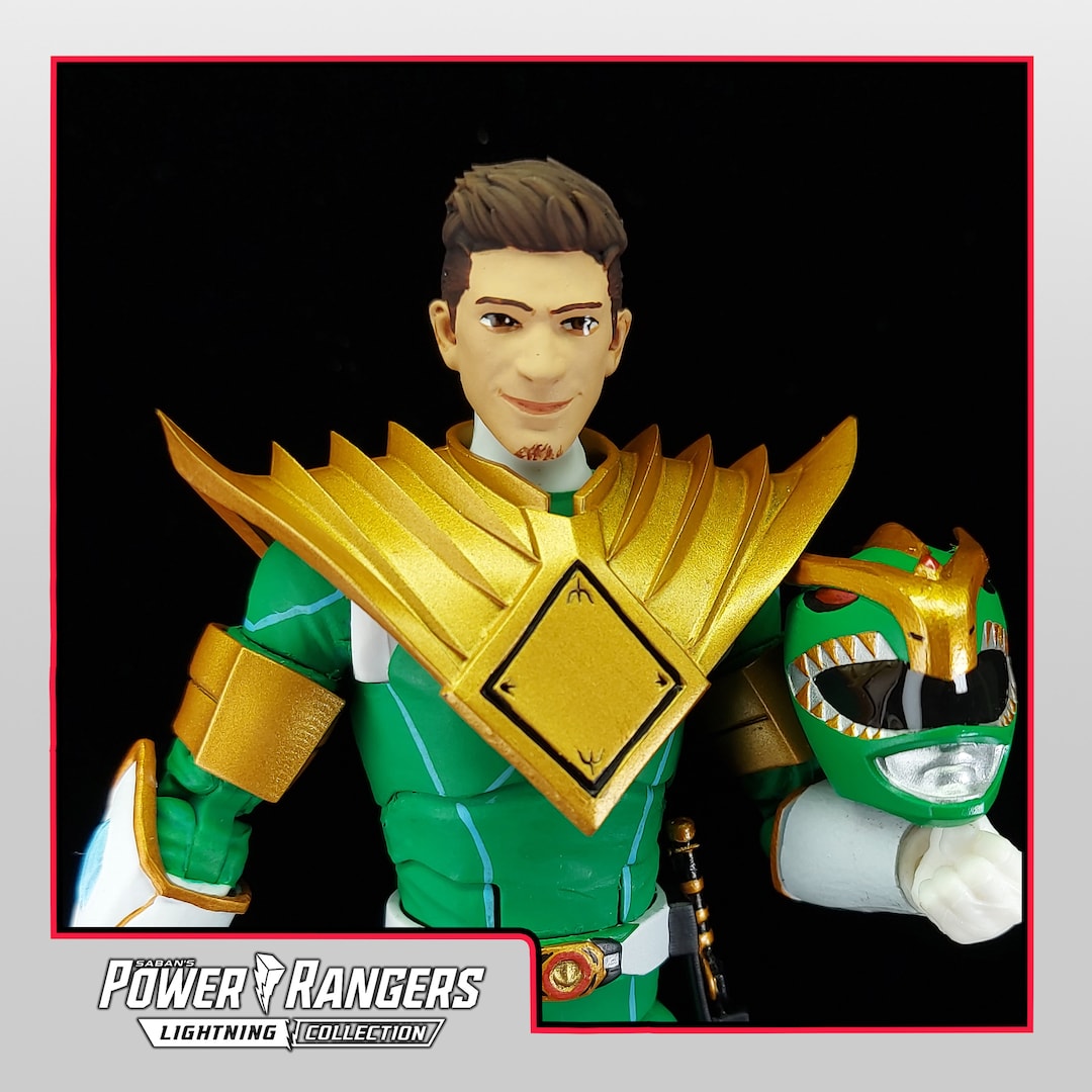 Matthew Cook / Green Ranger Headsculpt | Lightning Collection Accessory ...