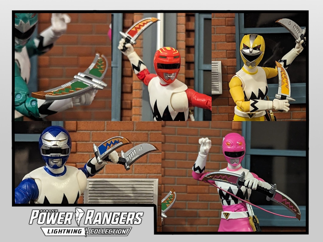 Power Rangers Lost Galaxy Lightning Collection Transdaggers - Etsy